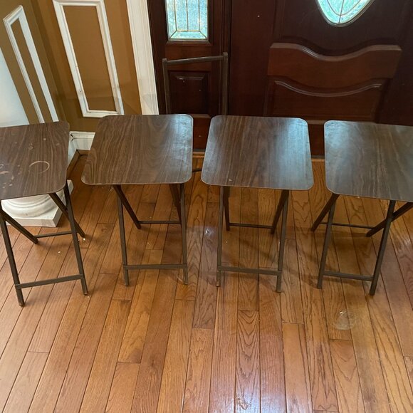 Vintage | Accents | Vintage 97s Minimalist Tv Dinner Trays Set Of 4 W ...